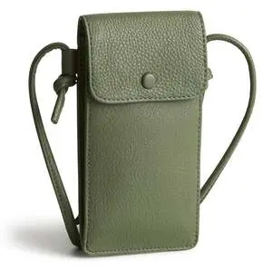 VERA BRADLEY Phone Case Crossbody Bag - Green