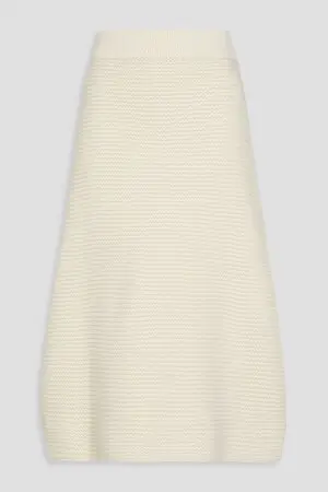 LE17SEPTEMBRE Ribbed Wool Midi Skirt