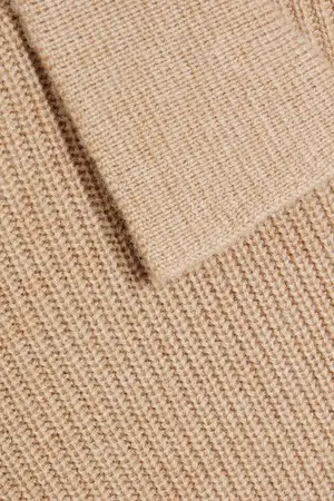 Theory Ribbed Merino Wool And Cashmere-blend Cardigan