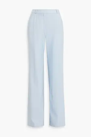 Another Tomorrow Cupro-blend Wide-leg Trousers