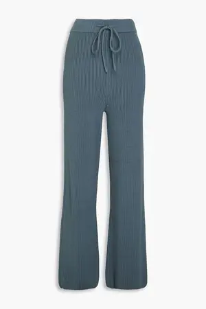 LE17SEPTEMBRE Ribbed Wide-leg Pants