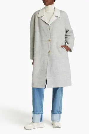 LE17SEPTEMBRE Wool-blend Twill Coat