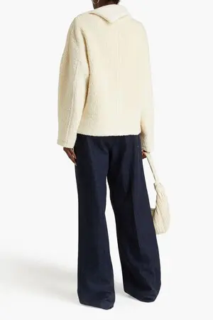 LE17SEPTEMBRE Bouclé Turtleneck Top