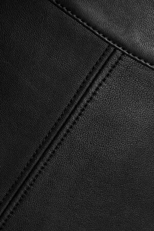 Theory Leather Mini Skirt - Black