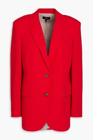 Theory Crepe Blazer - Red