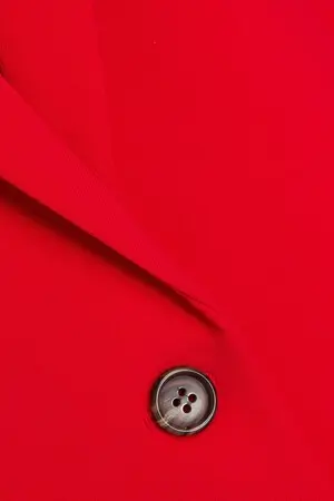 Theory Crepe Blazer - Red