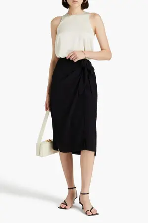 Theory Satin Sleeveless Top