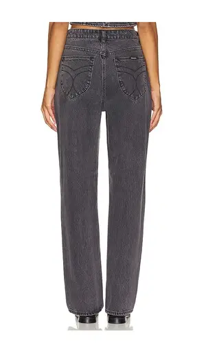 Rolla's 90s Relaxed Wide Leg Jeans - Grey