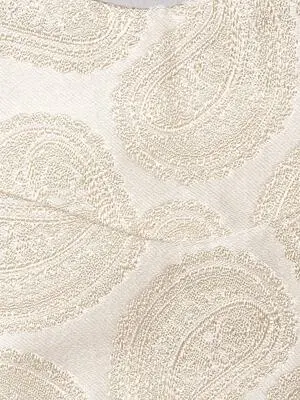 Eton Paisley Silk Bow Tie - Beige