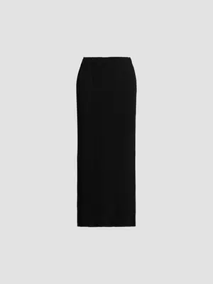 Issey Miyake Hatching Pleats Midi-skirt