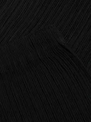 Issey Miyake Hatching Pleats Midi-skirt