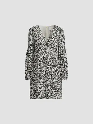 Lilly Pulitzer® Cleme Leopard Silk Dress