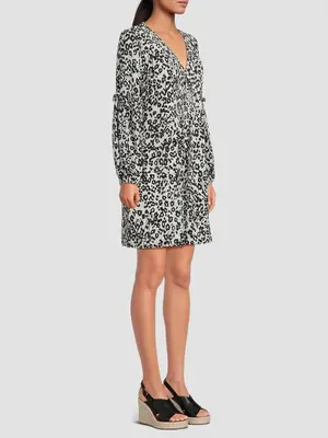 Lilly Pulitzer® Cleme Leopard Silk Dress