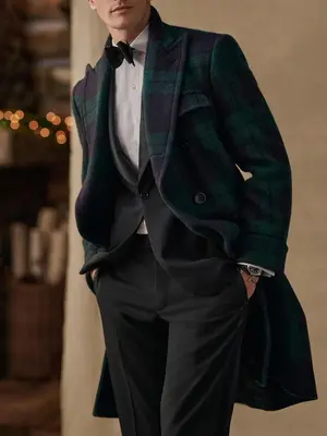 Polo Ralph Lauren Barathea Satin & Wool Tuxedo