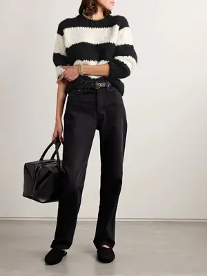 Suzie Kondi Jooshi Striped Cashmere Sweater