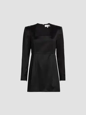 Ronny Kobo Valentina Squareneck Minidress