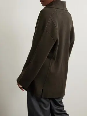 LISA YANG Linda Double-breasted Cashmere Cardigan