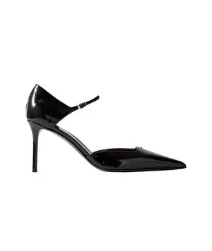 Black Patent Pumps