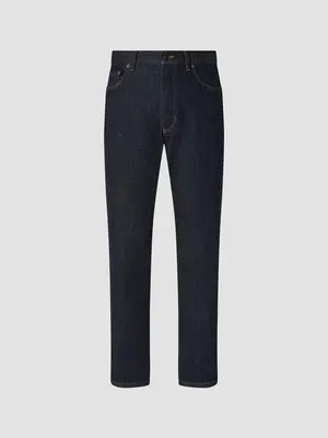 Zegna Rinse-washed Stretch Cotton Roccia Jeans - Dark Blue