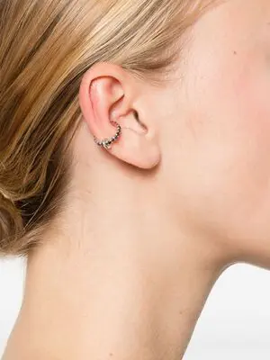 SPINELLI KILCOLLIN Sterling Black Diamond Ear Cuff - Silver