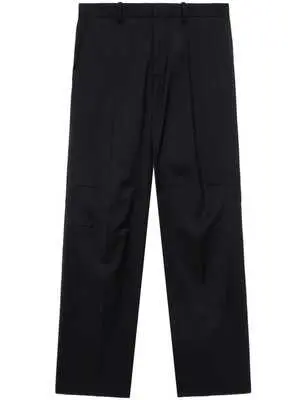 Helmut Lang Virgin Wool Tailored Trousers