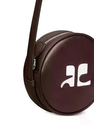 COURREGES Re-edition Small Circle Bag - Brown