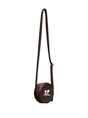COURREGES Re-edition Small Circle Bag - Brown