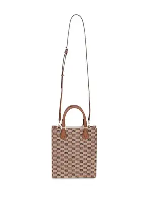 Moreau Monogram-print Tote - Brown