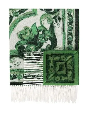Dolce & Gabbana Jacquard Cashmere Blanket