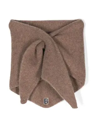 Sandro Slide Triangle Scarf Neutrals