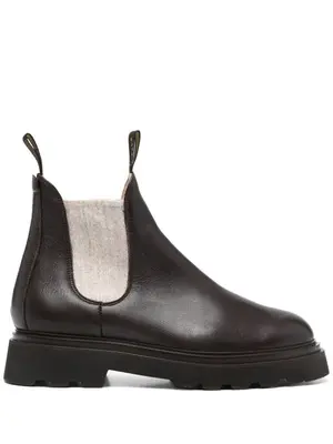 DOUCAL'S Leather Chelsea Boots