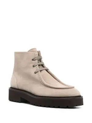 DOUCAL'S Suede Chukka Boots - Neutrals