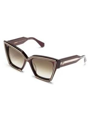 Valentino Garavani V-grace Butterfly Sunglasses - Red