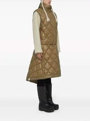 JIL SANDER Diamond-quilted Puffer Gilet