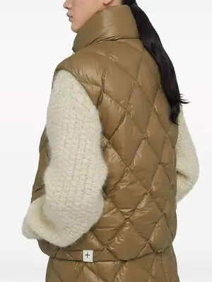 JIL SANDER Diamond-quilted Puffer Gilet