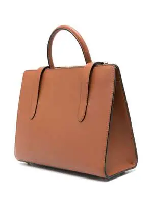 Strathberry Midi Tote Bag - Brown