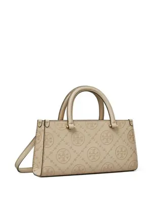 Tory Burch Small T Monogram Tote - Neutrals