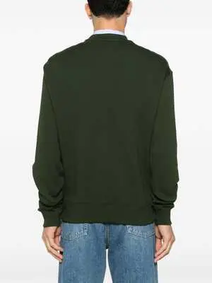 Maison Kitsuné Outdoor Profile Fox Sweatshirt - Green