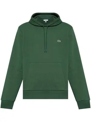 Lacoste Embroidered Fleece Hoodie - Green