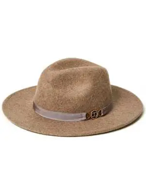 TWINSET Wool Wide Brim Hat - Neutrals