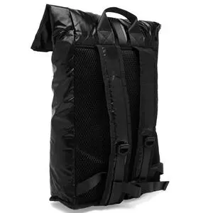 Rains Sibu Rolltop Rucksack - Black