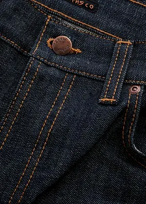 Nudie Jeans Gritty Jackson Straight-leg Jeans - Indigo