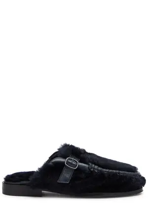 Hereu Barraca Shearling Loafer Sliders