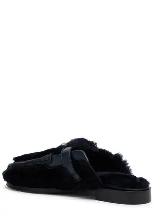 Hereu Barraca Shearling Loafer Sliders