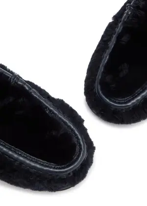 Hereu Barraca Shearling Loafer Sliders