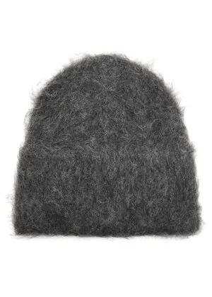 TOTÊME Toteme Alpaca-Blend Beanie Light Grey