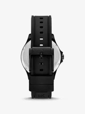 Michael Kors Oversized Bowen -tone And Silicone Watch