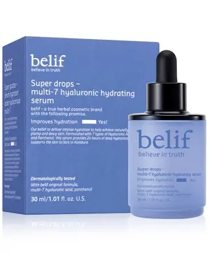 Belif Super Drops Multi-7 Hyaluronic Hydrating Serum - None