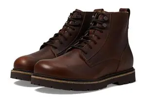 BIRKENSTOCK Highwood Mid Lace-up Leather Boots - Brown