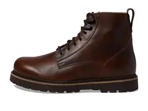 BIRKENSTOCK Highwood Mid Lace-up Leather Boots